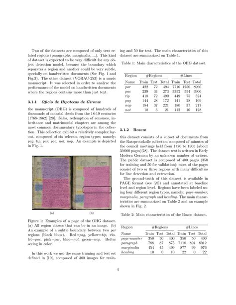 Evaluation Of A Region Proposal Architecture For Multi Task Document Layout Analysis Deepai