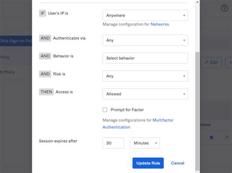 Session Expiration Okta Mfa Pop Up Screen Expiring In 5 Mins Only Even After Setting It To 30mins