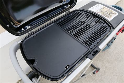 Cast Iron Cooking Griddle For Weber 9010001 Traveler Portable Gas Gril