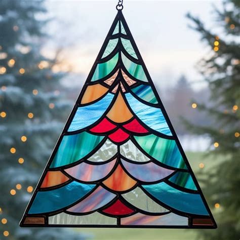 Holiday Stained Glass Patterns Tis The Season Stained Glass Circle
