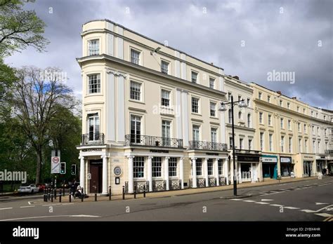 Neo Classical Architecture Along The Parade Royal Leamington Spa