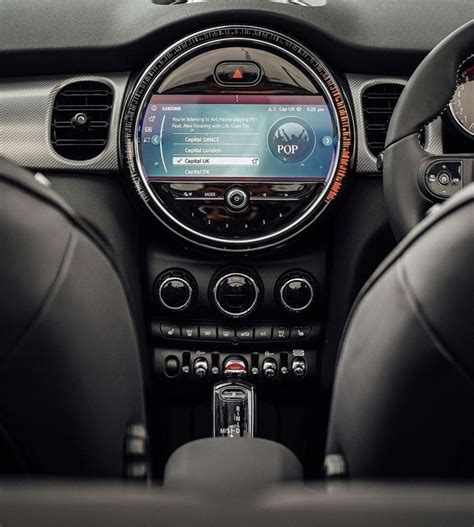 Mini Car Interior With Electronic Display