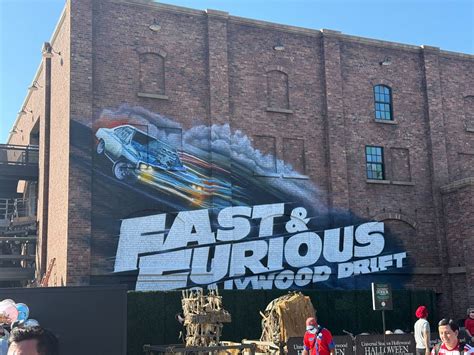 Fast And Furious Hollywood Drift Entrance Sign Installed Final Touches