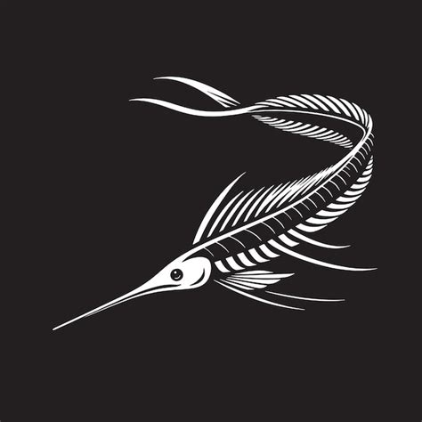 Premium Vector Oarfish Svg