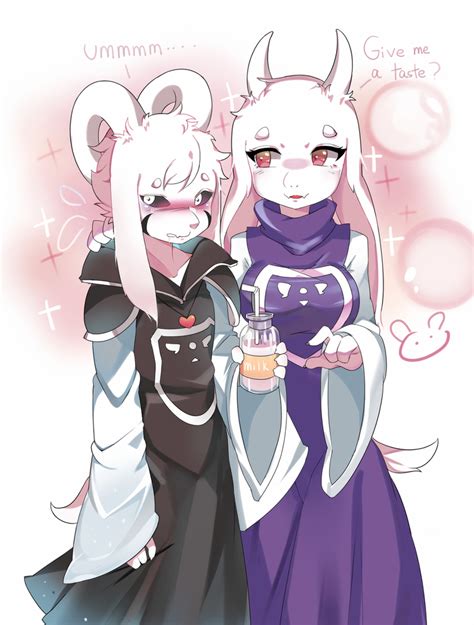 Undertale Fandoms Toriel Undertale Personnages Asriel Asriel Dreemurr Фурри арт Милые рисунки