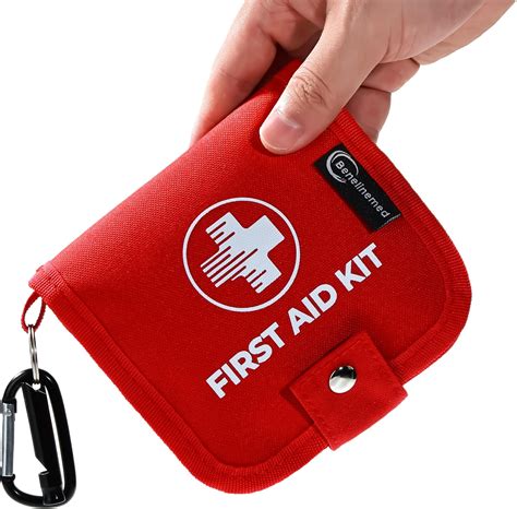 Benelinemed Mini First Aid Kit 137 Piece Small Emergency Medical Kit For Home Car