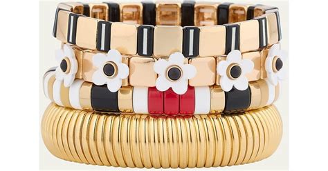 Ben Amun The Paris Stack Cobra Bracelets Lyst