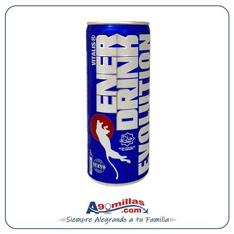 Bebida Energética Ener Drink Evolution 1 Lata X 250 Ml A90millas