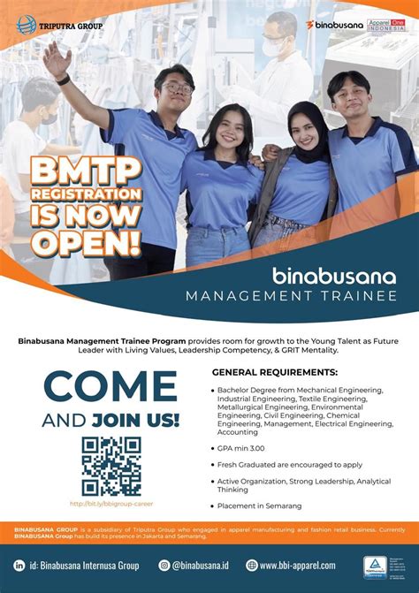 Wearehiring Mtprogram Leadership Leaderprogram Binabusanagroup