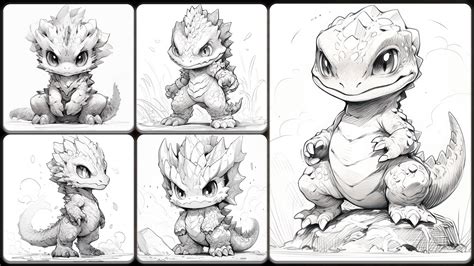 Artstation 200 Pencil Drawings Of Manga Chibi Basilisk Full Body