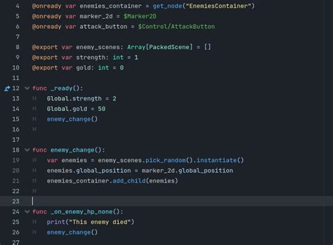 are there any wrong in my code i cant seems to make it work r godot