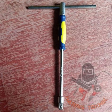 Kunci Sok Sock Shock T T Type Wrench Adaptor Shocket 12 Lakoni Pro