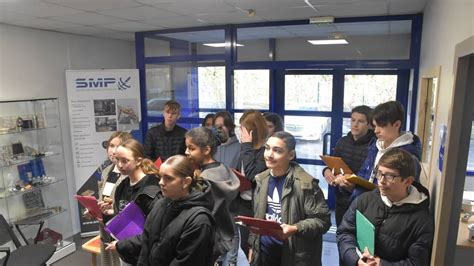 Des Collégiens De Georges Gironde Découvrent La Mécanique De Précision à Segré