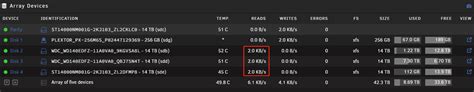 periodic disk reading disturb spin down general support unraid