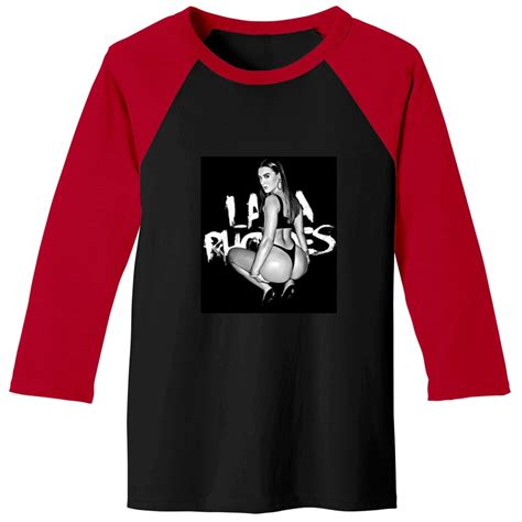 Lana Rhoades Black And White Art Baseball Tees Sold By Sharondjoseph
