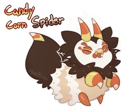 Candy Corn Spider Poison Paca Auction Closed By Nymbliss On