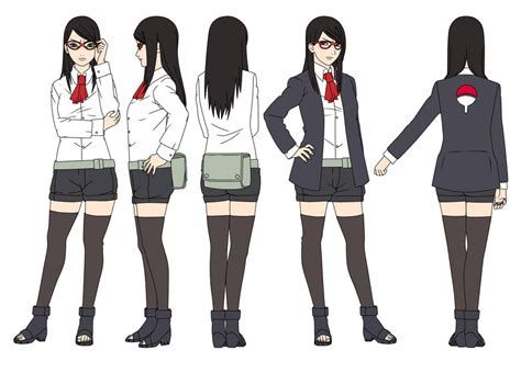Sarada Uchiha 12 Years Later Color By Sunakisabakuno On Deviantart