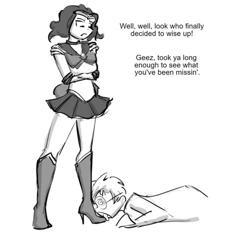 Rule 34 1boy 1boy1girl 1girls Arms Crossed Bishoujo Senshi Sailor