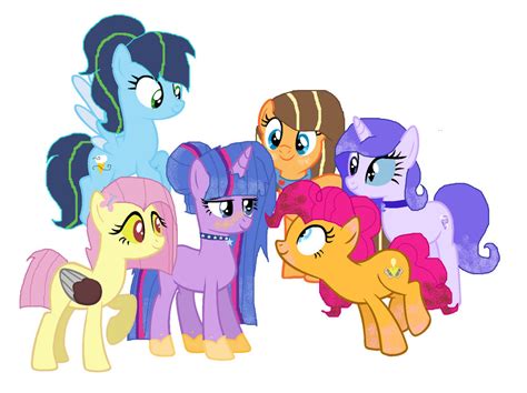 Mlp Next Gen Mane 6 By Cotton Candyy On Deviantart