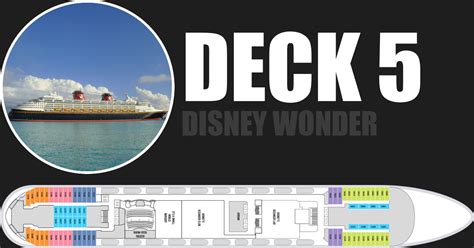 Disney Wonder Deck 5 Cabins And Activities