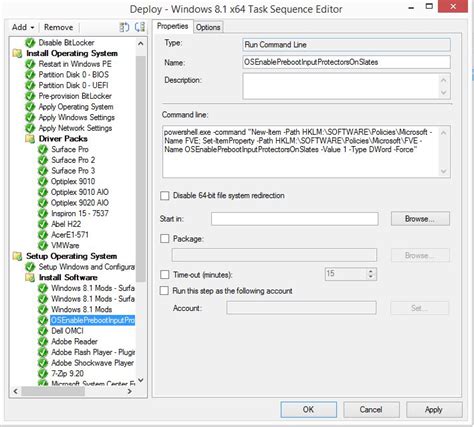 Surface Pro 3 Bitlocker Issue In Task Sequence Mchiners