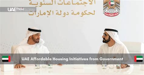 Uae Affordable Housing Initiatives From Government