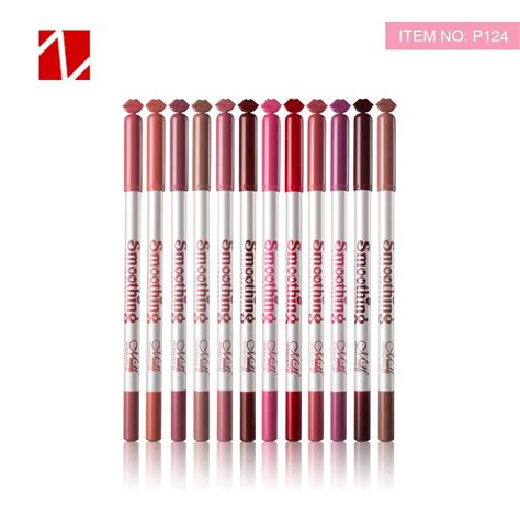 Menow P124, 12 цветов, Водостойкий карандаш для губ, набор для макияжа ...