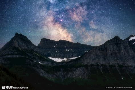 银河摄影图 自然风景 自然景观 摄影图库 昵图网
