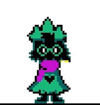 My Attempt At Ralsei Pixel Art With A Reference Image Rdeltarune