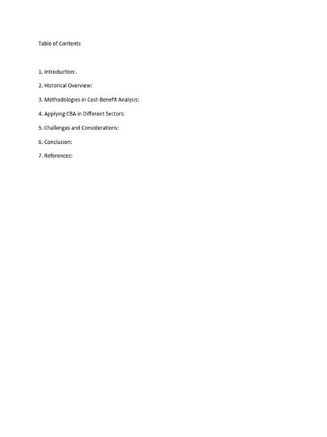 Cost Benefit Analysis Assignment Pdf Costbenefit Analysis Net