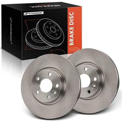 A Premium 1181 Inch 300mm Front Vented Disc Brake Rotors Compatible