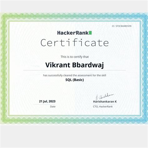 I Am Writing To Express My Sincere Gratitude For The Sql Certificate That I Recently Received I