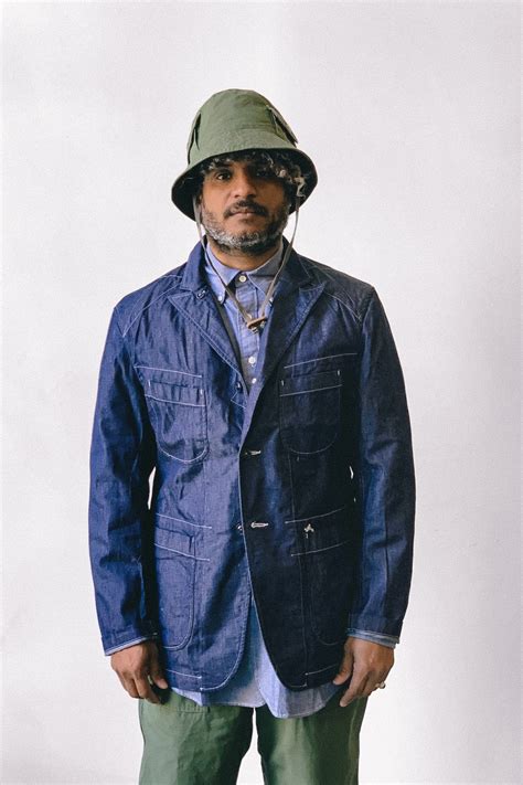 Engineered Garments Bedford Jacket Indigo 8oz Cone Denim Made In Usa Jackets And Vests