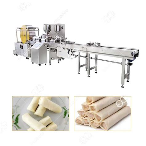 Frozen Spring Roll Production Line Intelligent Control