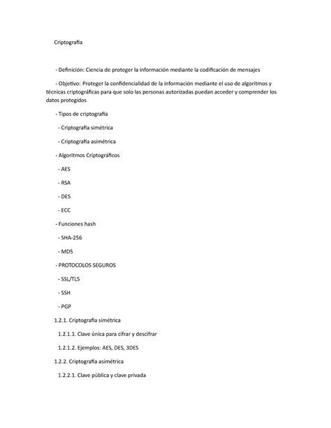 Criptografía Construccion Mapa Mental Criptografia Aca 1