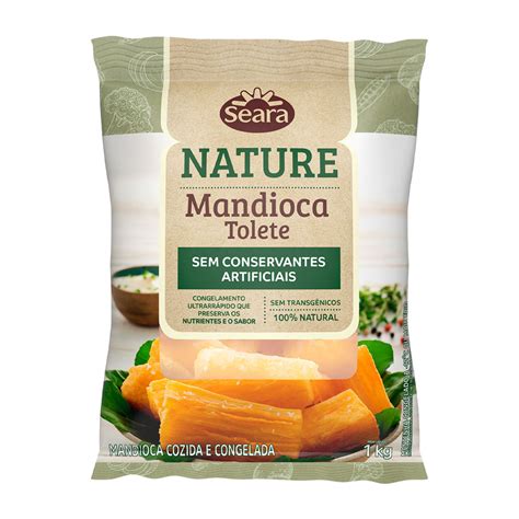 Mandioca Tolete Seara Nature 1kg Gbarbosa