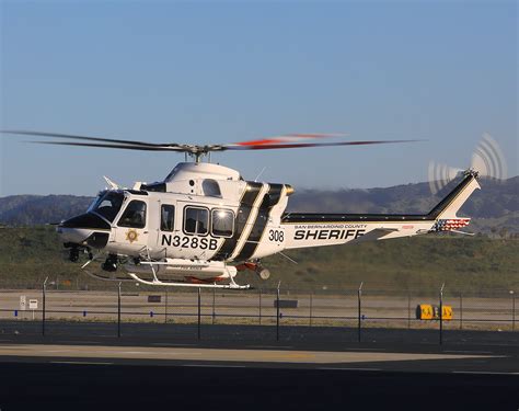 San Bernardino Sheriff Accepts Completed Bell 412 Epx From Hangar One