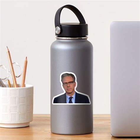 Jake Tapper Wearing Glasses Sticker For Sale By Filastrocca Redbubble