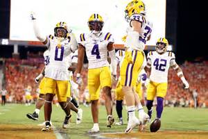 College Football Week 1 Scores Lsu Tops Clemson Texas And Alabama