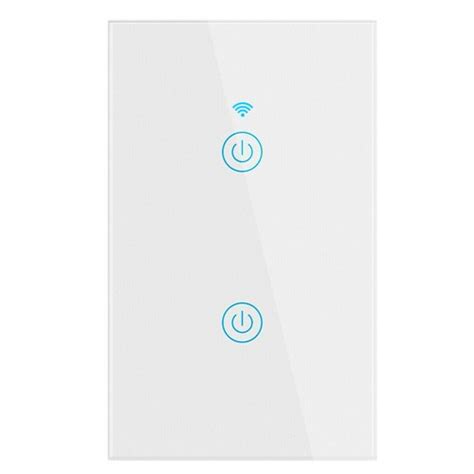 1234 Gang Wifi Smart Wall Touch Light Switch Glass Panel For Alexa