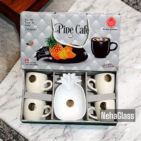 Tea Cup Set 4 Pcs Ceramic Type Bone China At Best Price In Firozabad Neha Glass Decorators