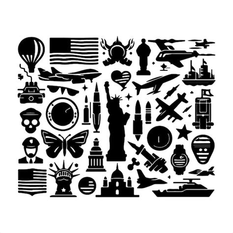 A Collection Of Objects Including A Plane A Plane And A Plane Premium