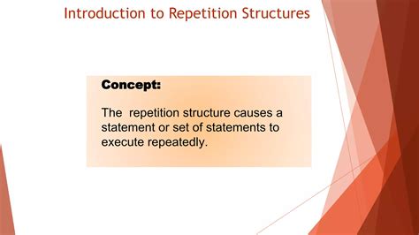 Repitition Structure Ppt