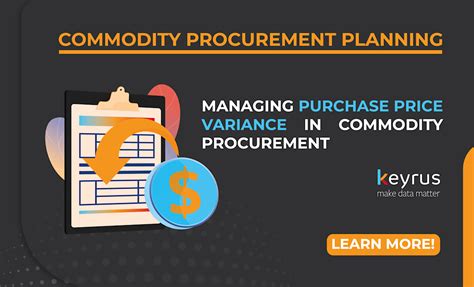 Managing Purchase Price Variance In Commodity Procurement