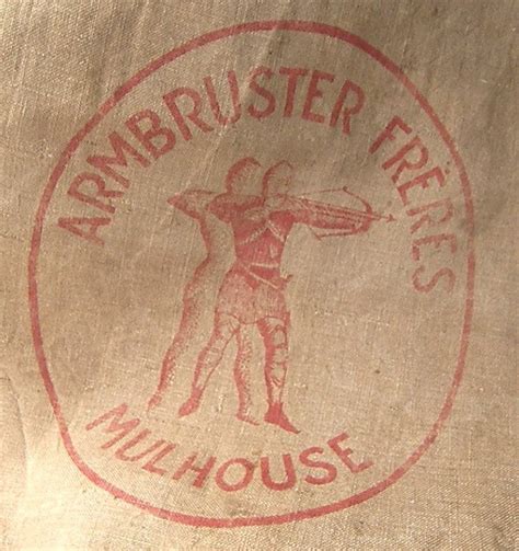 Colortexture French Vintage Grain Sack Armbruster Freres Mullhouse