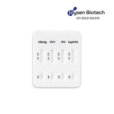 Wholesale Home Use Hbsag Hcv Hiv Syphilis Combo Rapid Test