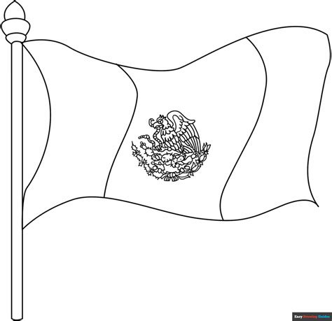 Mexican Flag Color Sheet King Printables