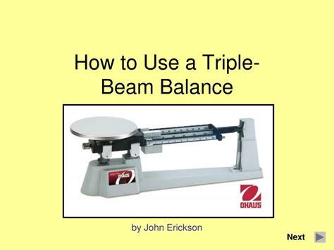 How Do I Use A Triple Beam Balance