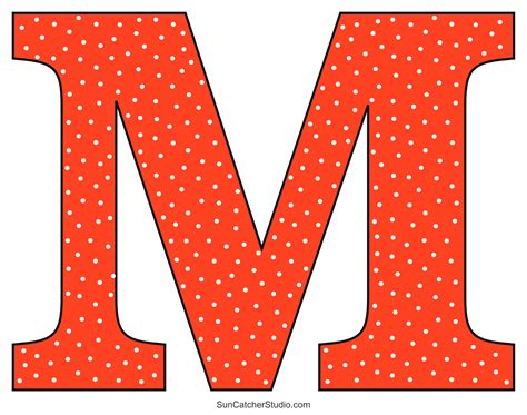 Letter M Fonts Styles Free Printable For Cricut