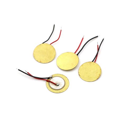 10pcs Piezoelectric Piezo Ceramic Wafer Plate Diameter 15mm For Buzzer